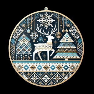 Scandi Xmas, Scandinavian Theme, Christmas Trees, Reindeer, Scandi ...