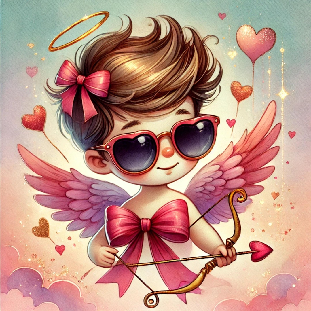 Whimsical Cupid, Cupid Illustrations, Whimsical Love, Fantasy Cupids ...