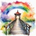Rainbow Bridge - 10 Jpg Images, Rainbow Bridge Clipart, Rainbow Bridge ...
