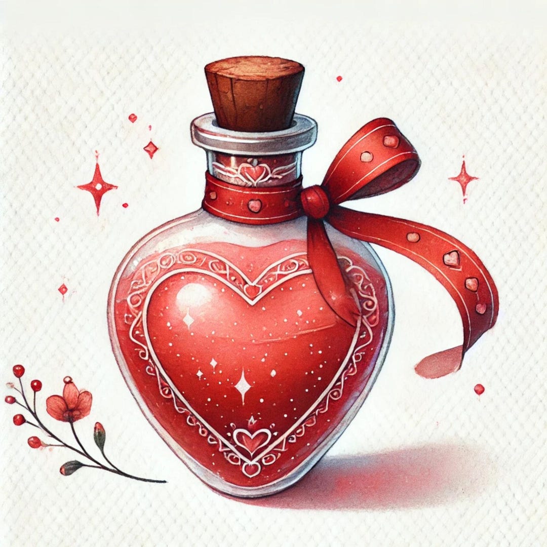 Love Potion, Love Clipart, Valentines Day, 14th February, Valentine ...