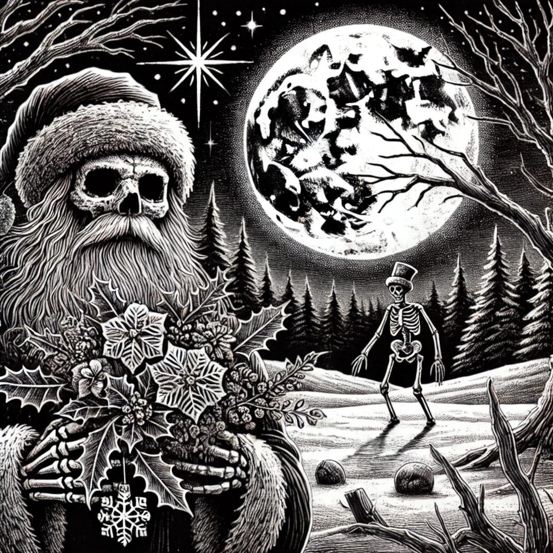 Dark Santa Clipart Images, Digital Prints, Santa Clipart, Santa Images ...