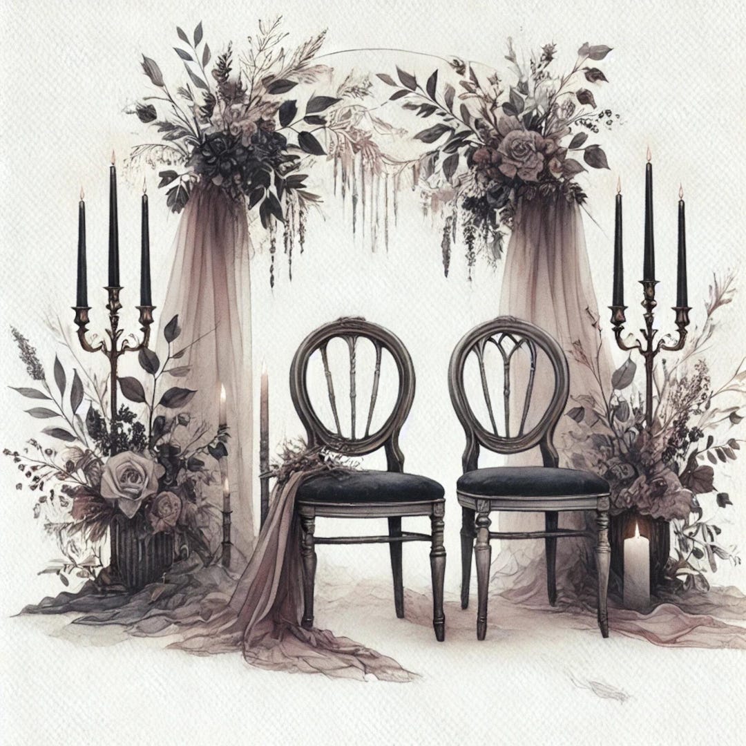 Gothic Wedding, Dark Bridal, Black Wedding, Alternative Wedding, Moody ...