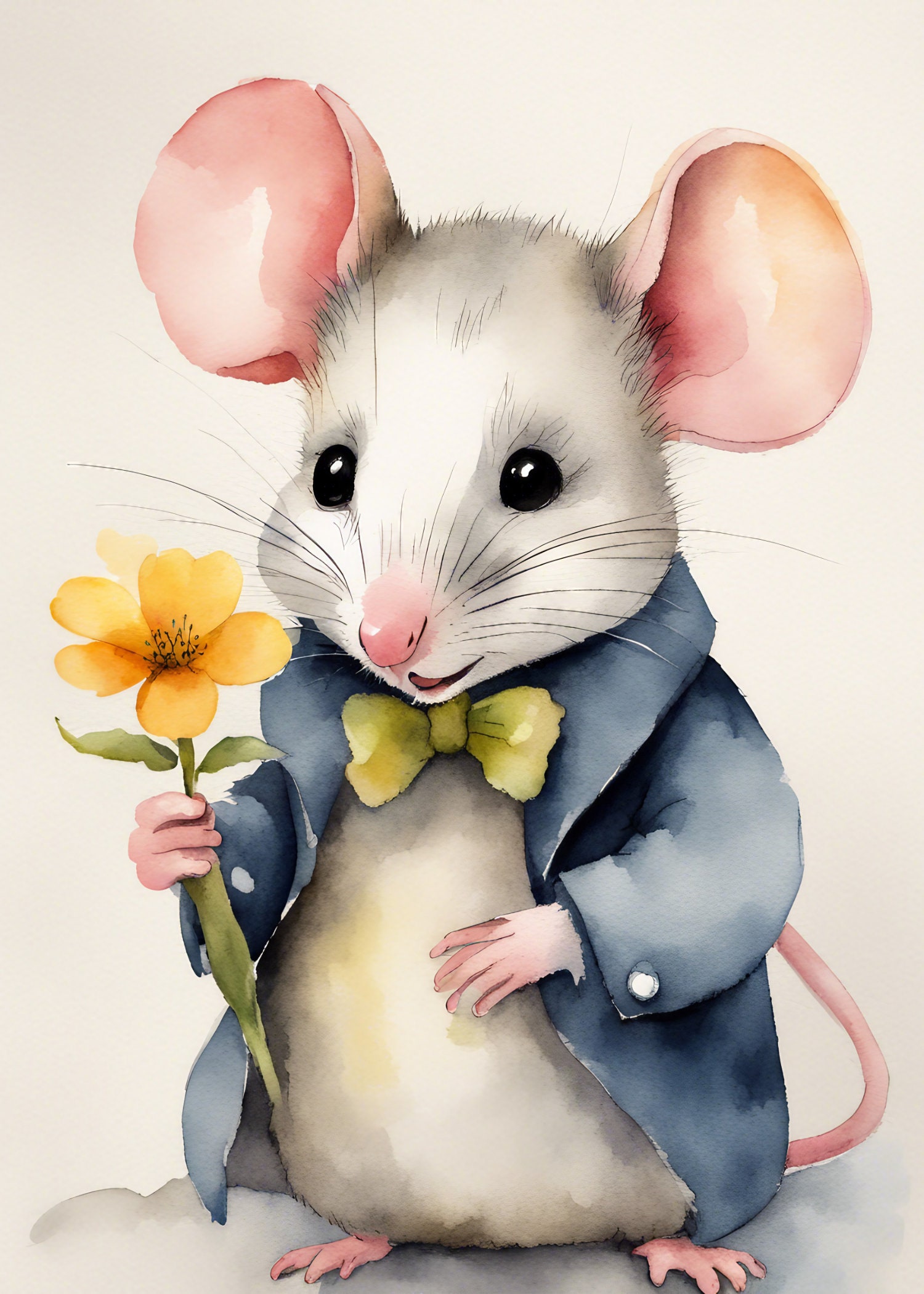 12 CUTE MICE PNG Files, Sublimation, Clip Art, T-shirts, High Quality ...