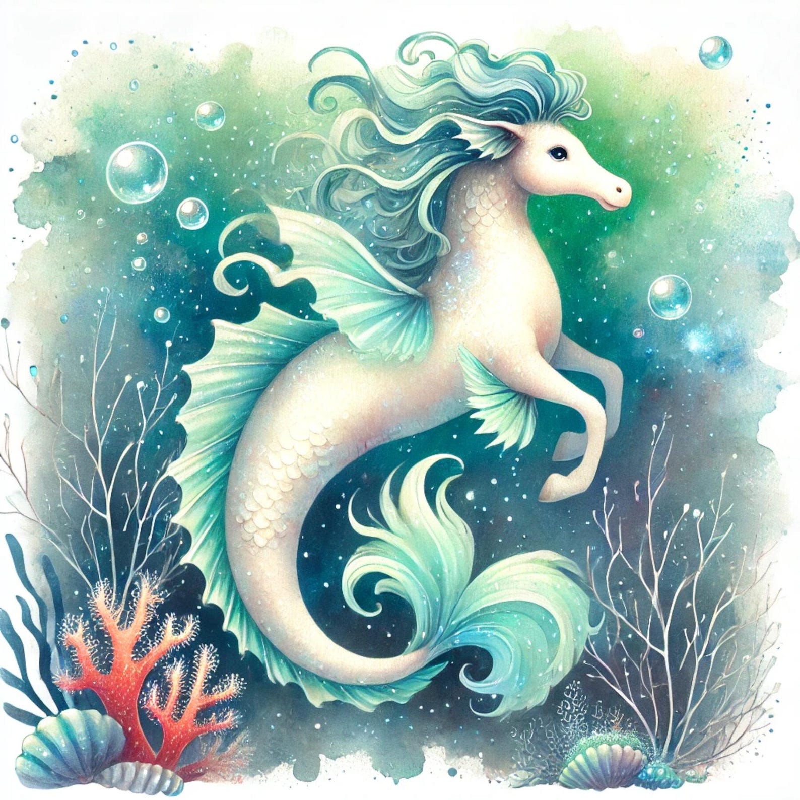 Mythical Sea Creatures 2, Magical Sea Creatures, Mythical Underwater ...