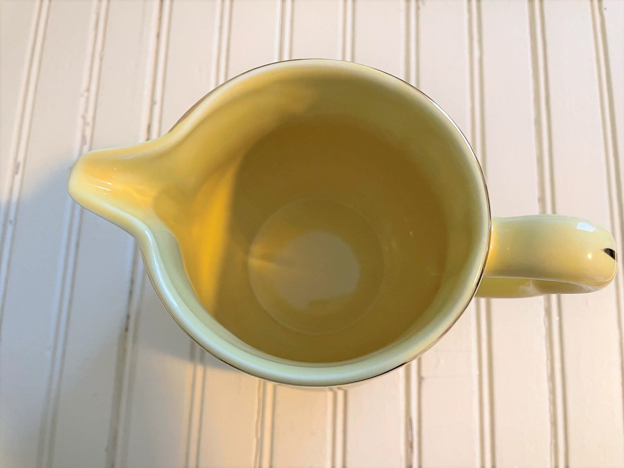 Yellow Hall's Pitcher - Etsy