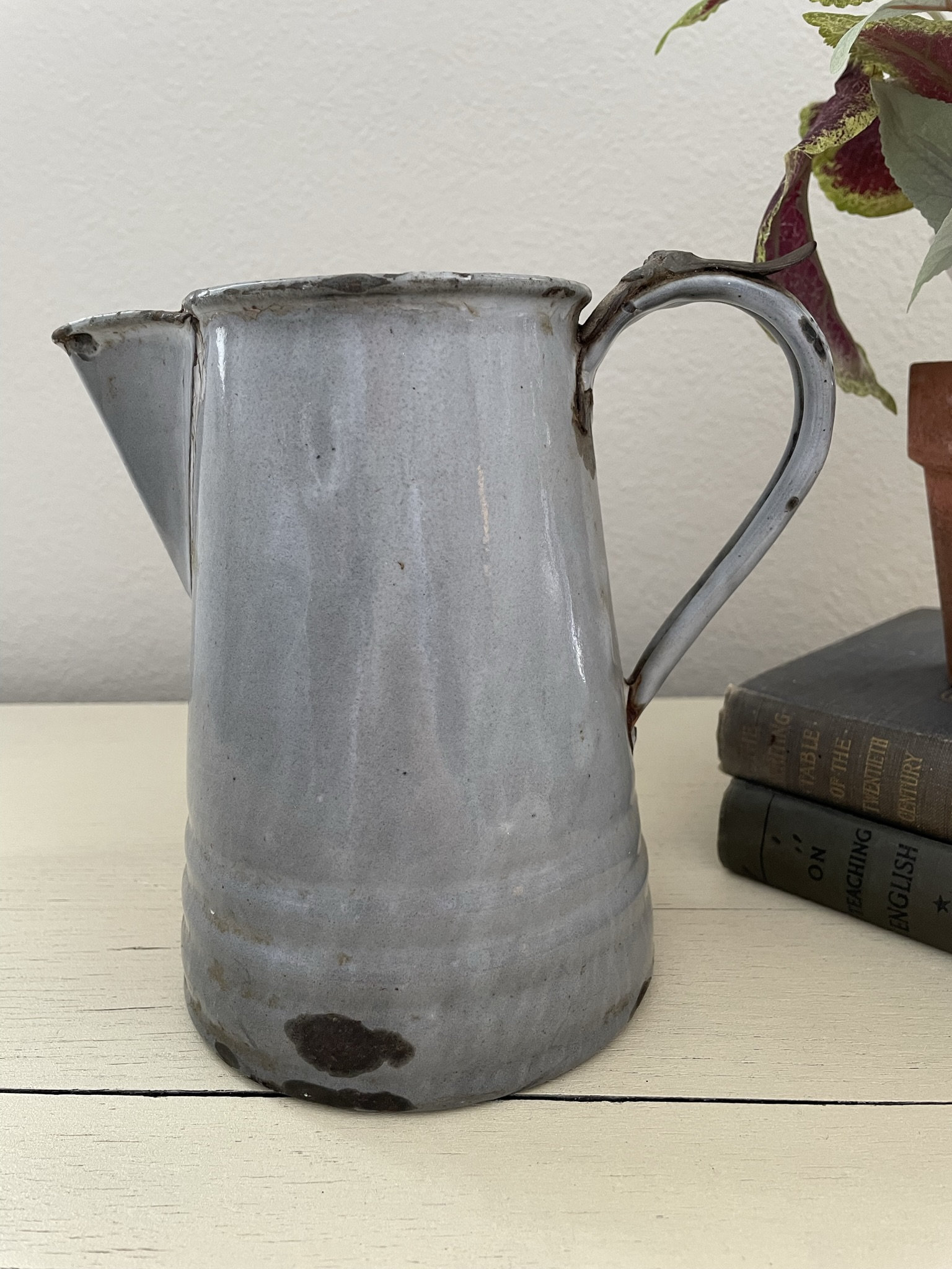 Gray Pitcher - Etsy