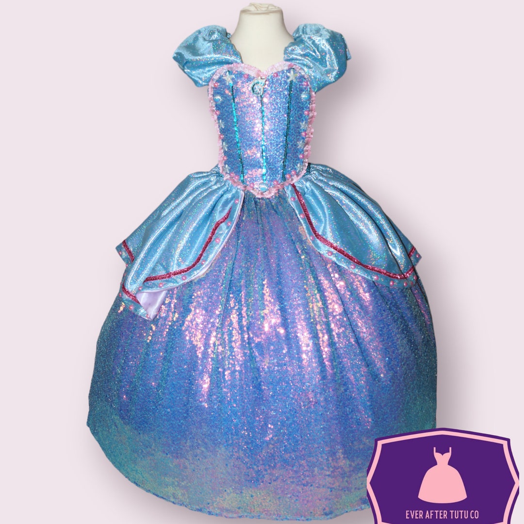 Princess Ariel the Little Mermaid Sequin Shell Inspired Tutu Dress ...
