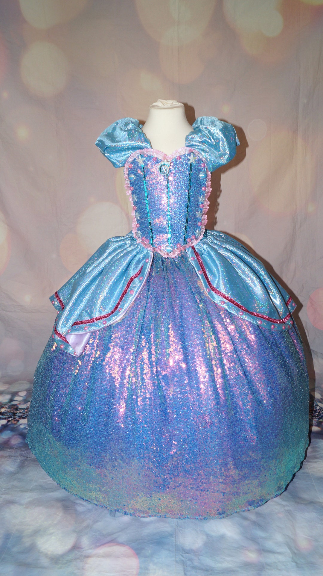 Princess Ariel the Little Mermaid Sequin Shell Inspired Tutu Dress ...