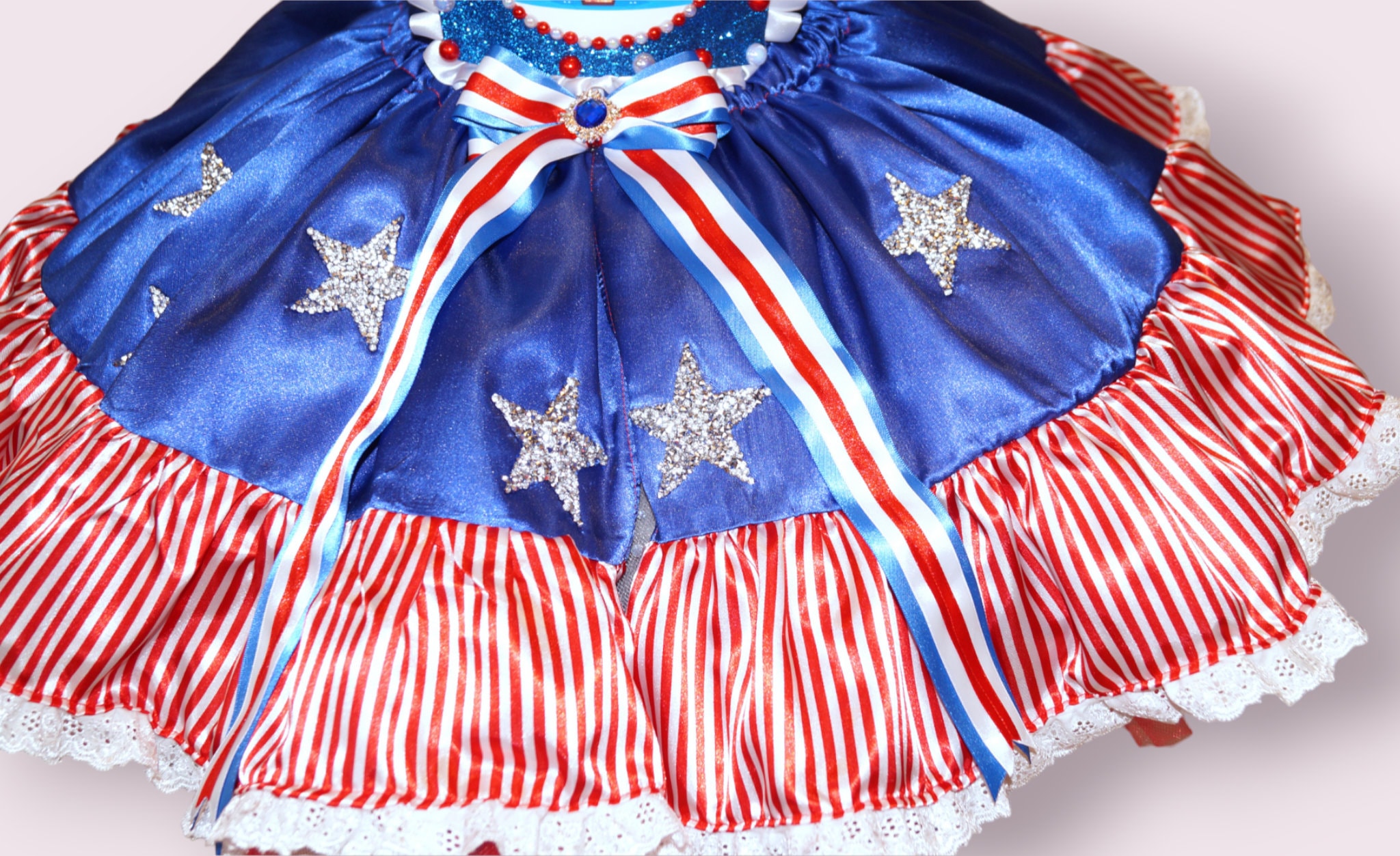 4th July Patriotic Independence Day American Flag USA Tutu Dress ...