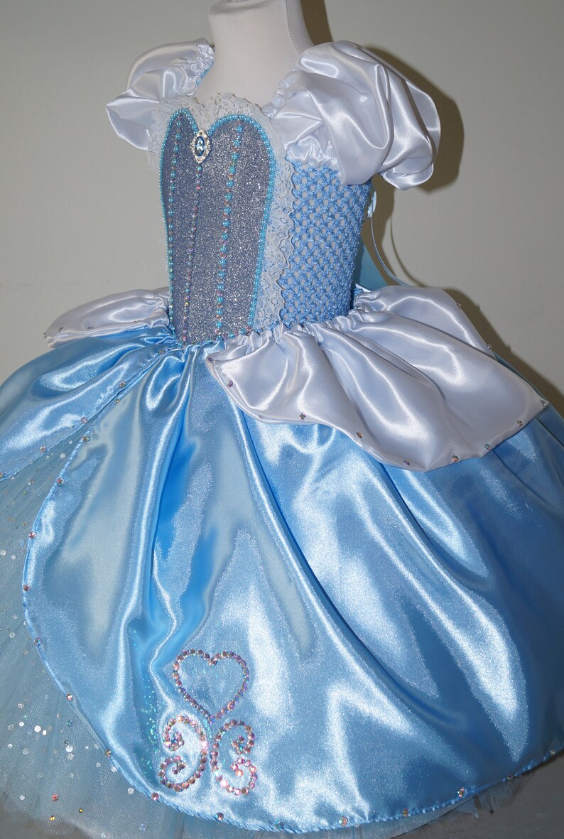 Princess Cinderella Inspired Tutu Dress Pageant Ball Gown - Etsy