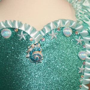 Princess Ariel the Little Mermaid Inspired Green Tutu Dress Pageant ...