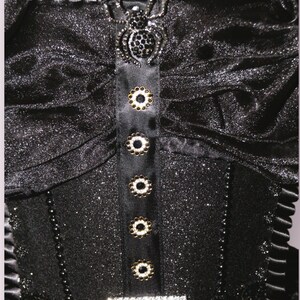 Wednesday Addams Family Black Inspired Tutu High Low Dip Hem Skirt ...