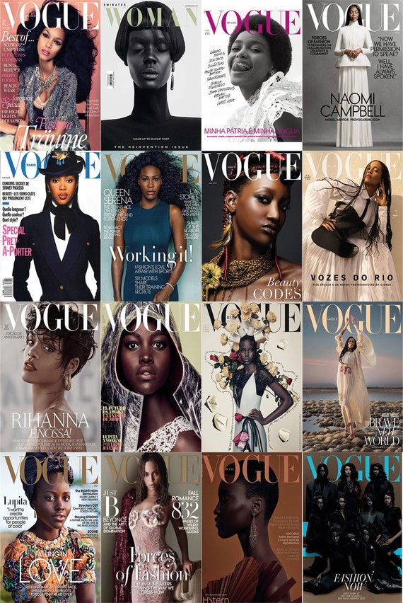 Vogue Fashion Collage