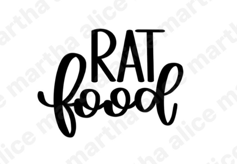 Alimentos para ratas svg, alimentos svg, etiquetas de alimentos, ratas ...