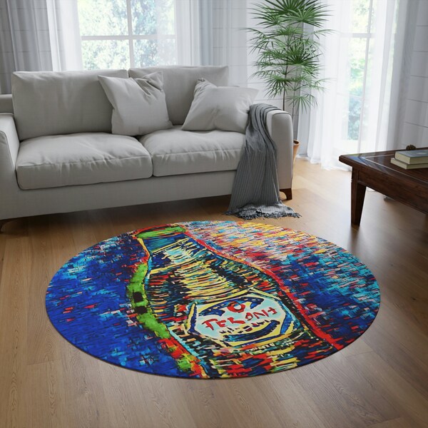 Man Cave Round Rugs - Etsy