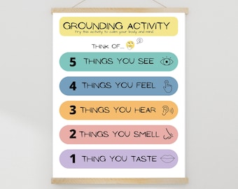 Coping Skills Flash Cards Mental Health Skills CBT/DBT - Etsy