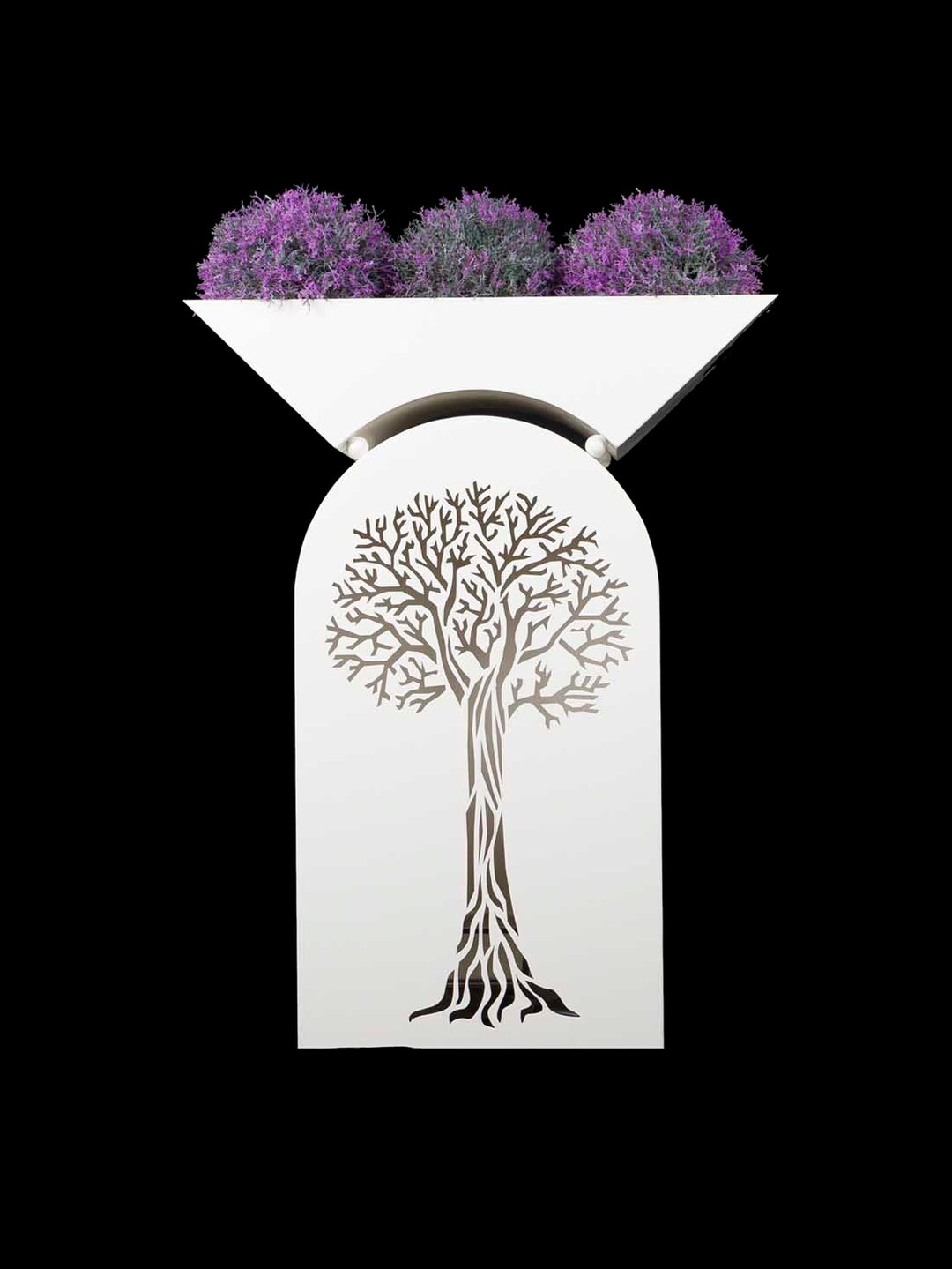 Motif Column / Decorative Column With Motif Tree Incl. Decoration Bowl ...