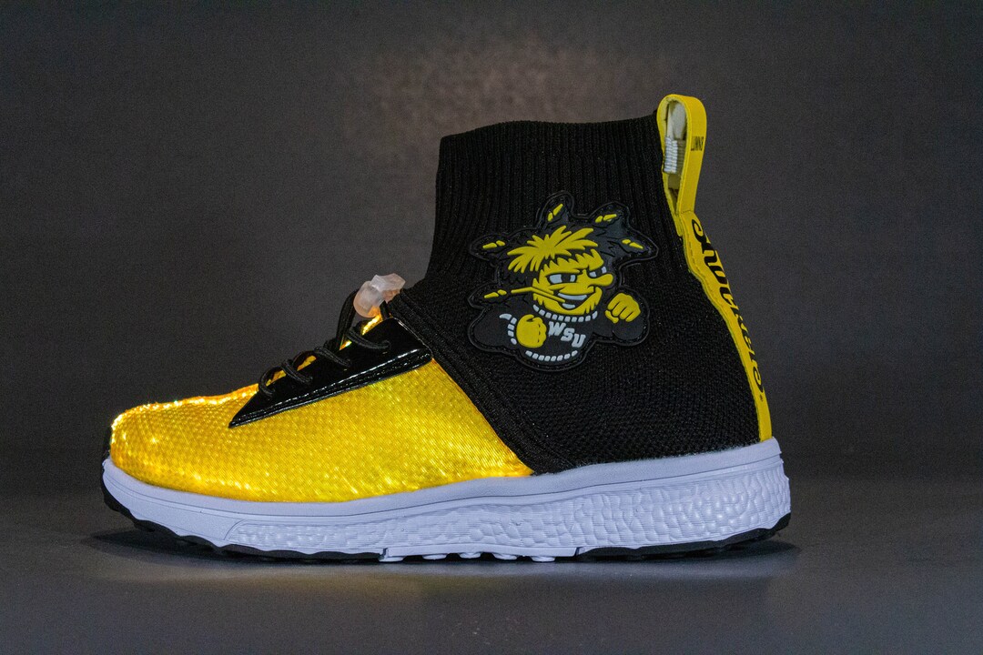 Wichita State Shockers Light up Shoes Kids & Adult Sizes - Etsy