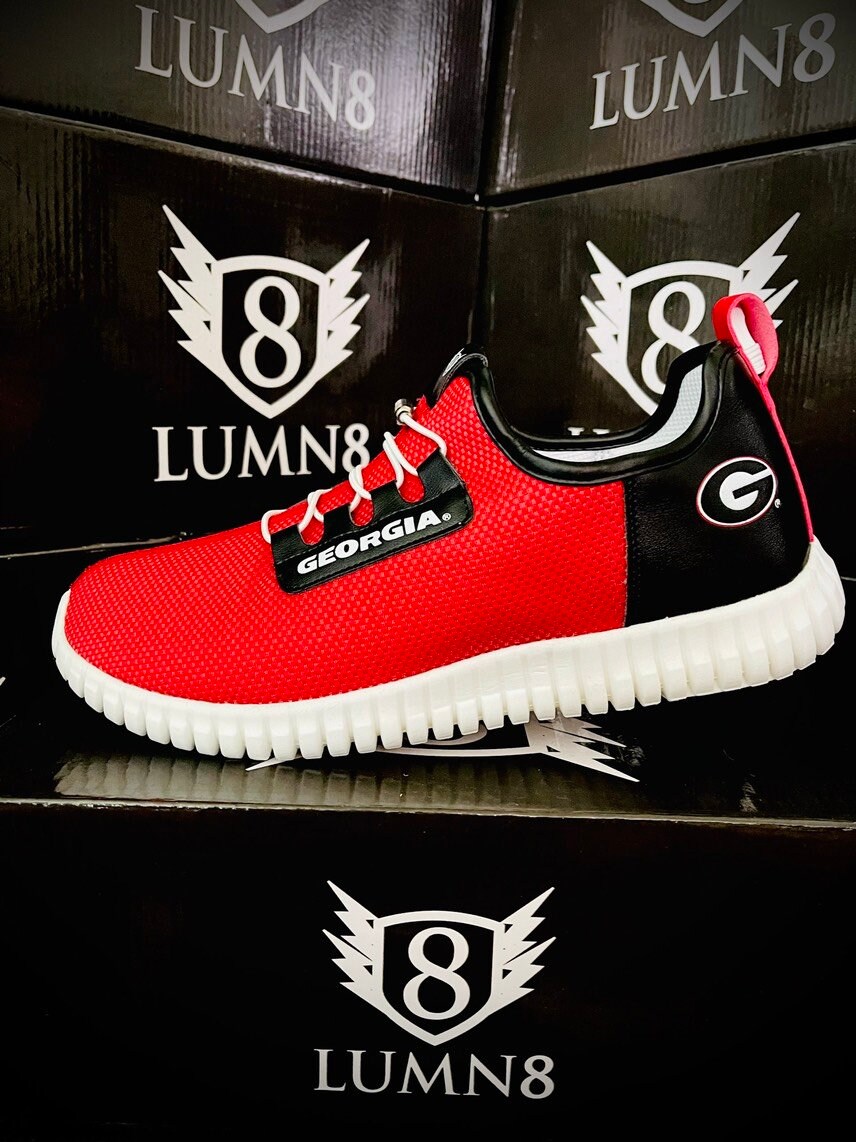 Ga Bulldog Shoes - Etsy