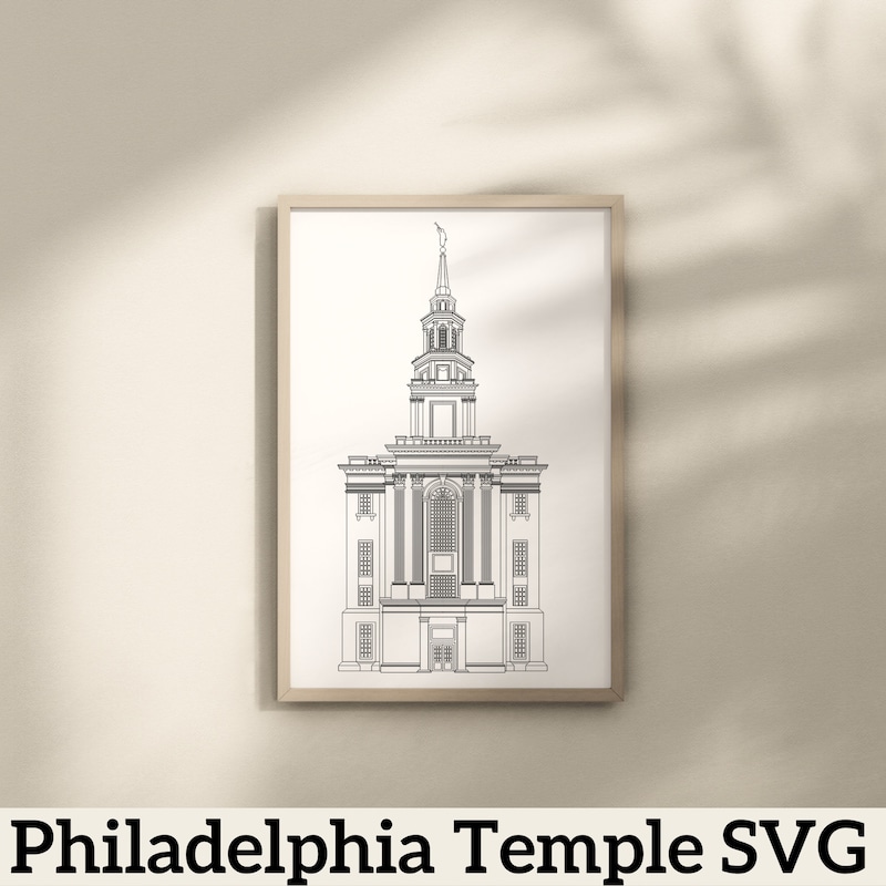 Philadelphia Temple - Etsy