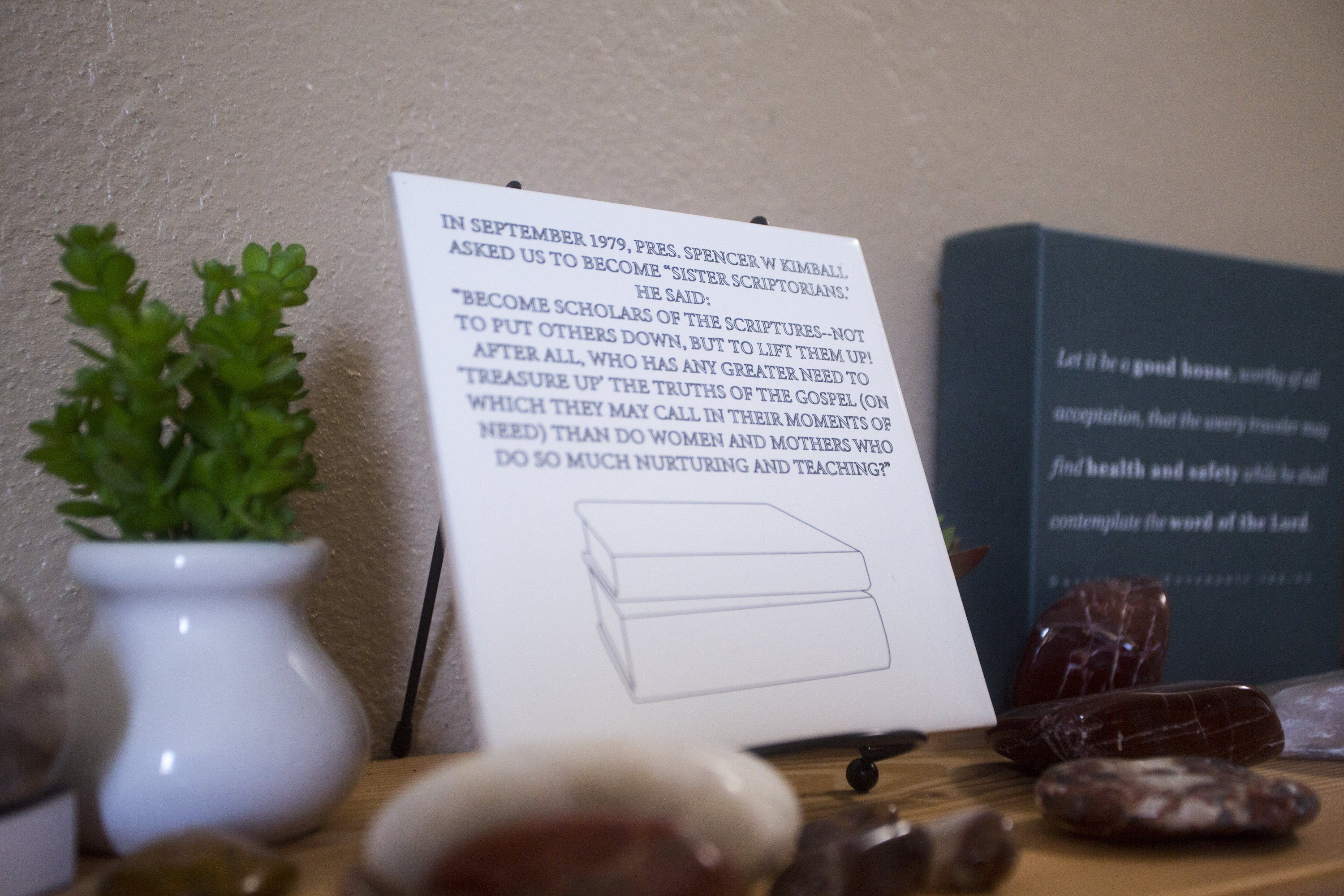 Personalized Scripture Tile Ceramic Tile LDS Gift LDS Baptism Gift LDS ...