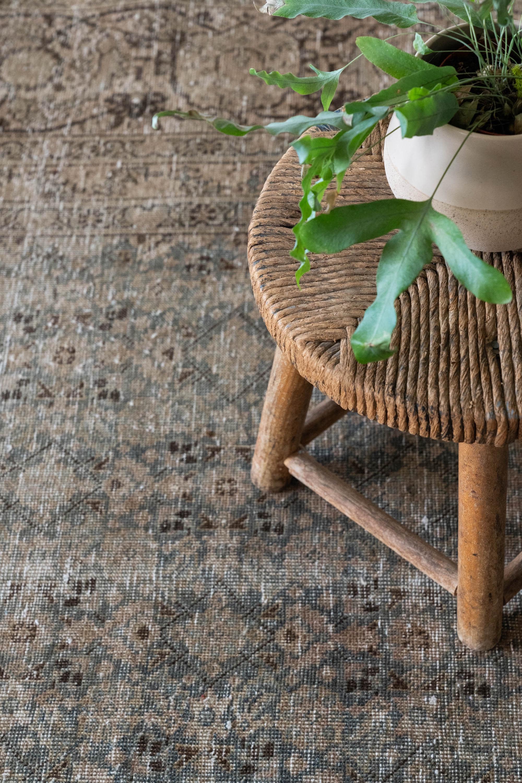 Vintage Tabriz Area Rug Sheridan - Etsy