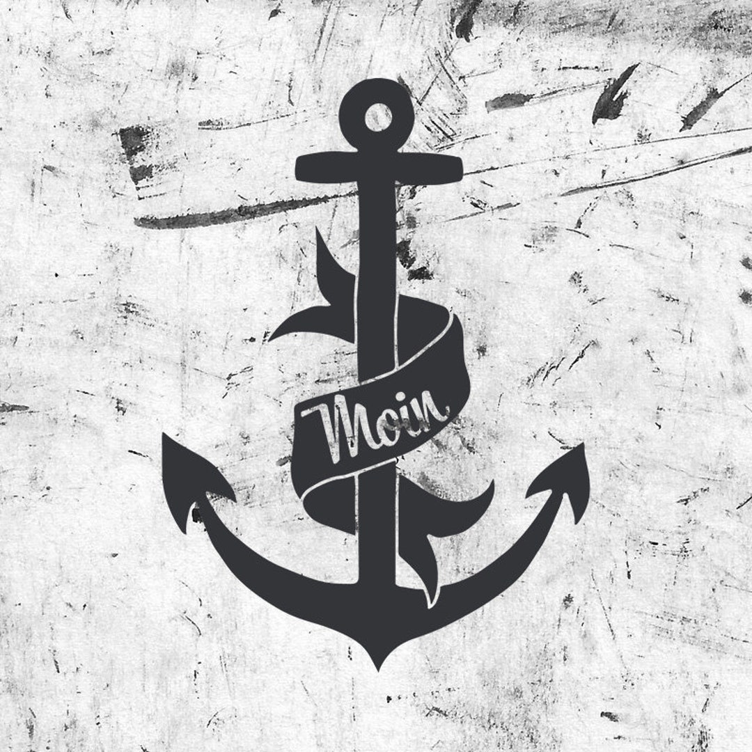 Plotterdatei ANKER - SVG / DXF | Plott | Maritim | Meer | Nautisch | Strand | Urlaub | Digitaler ...