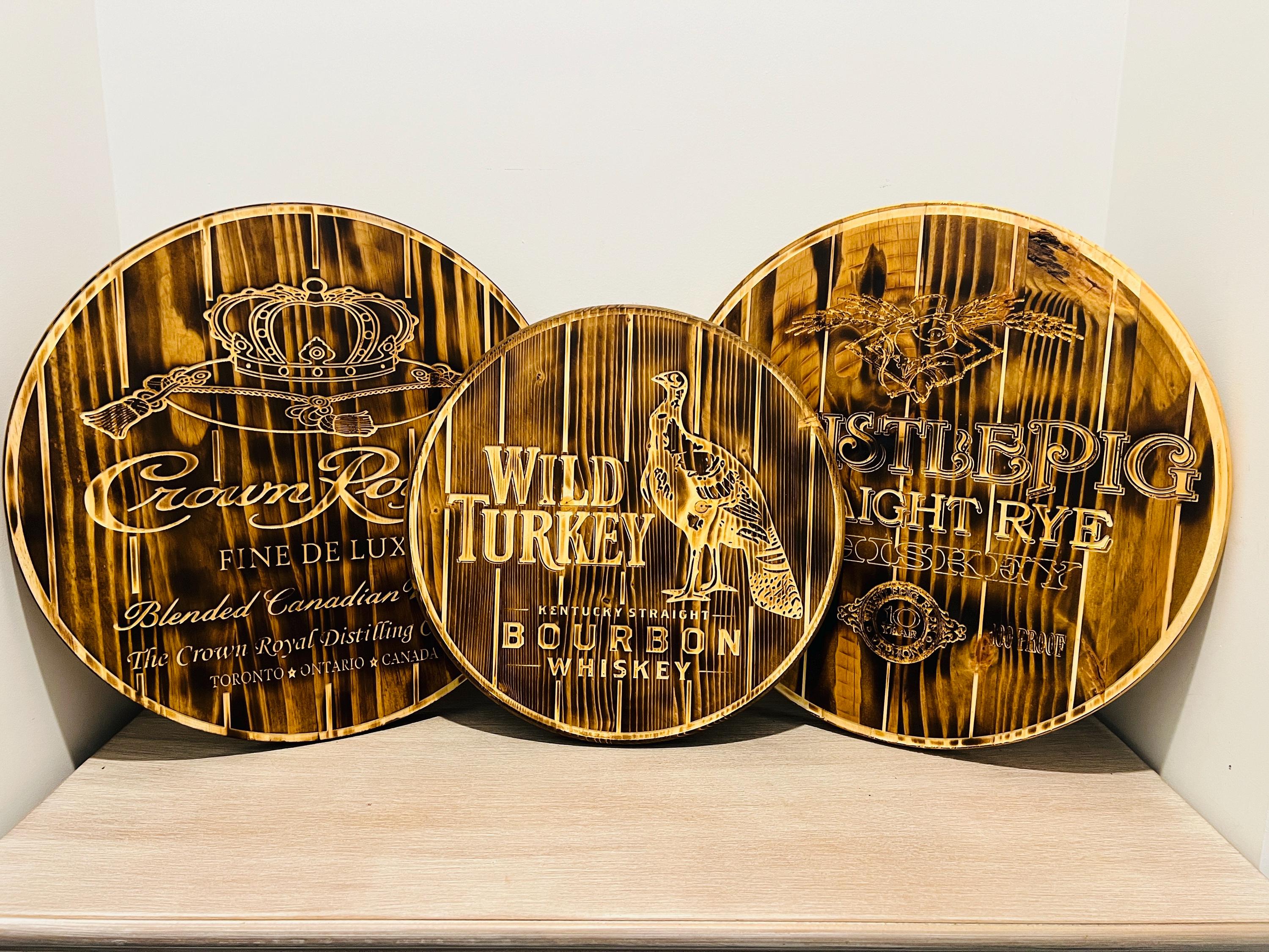 Crown Royal Whiskey Barrel Sign - Etsy