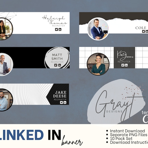Linked in Banner - Etsy