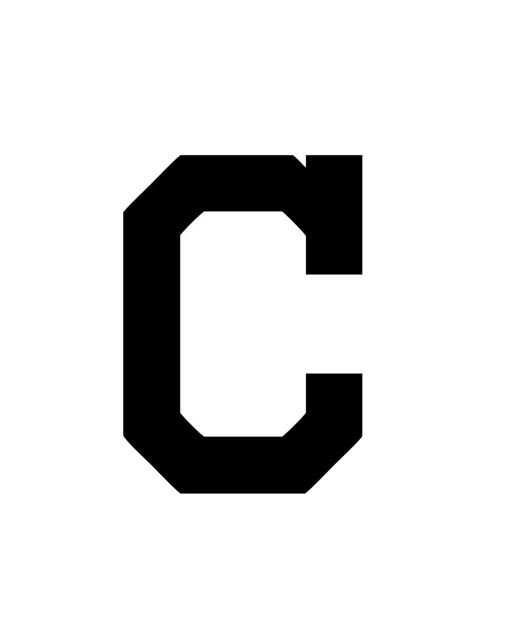 Cleveland Guardians "c" Vinyl Decal Sticker - Etsy
