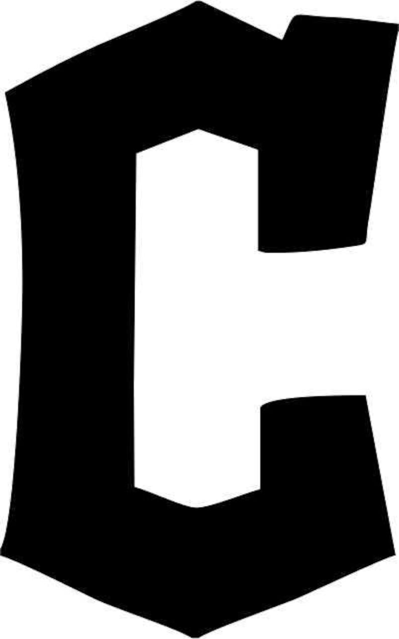 Cleveland Guardians "c" Vinyl Decal Sticker - Etsy
