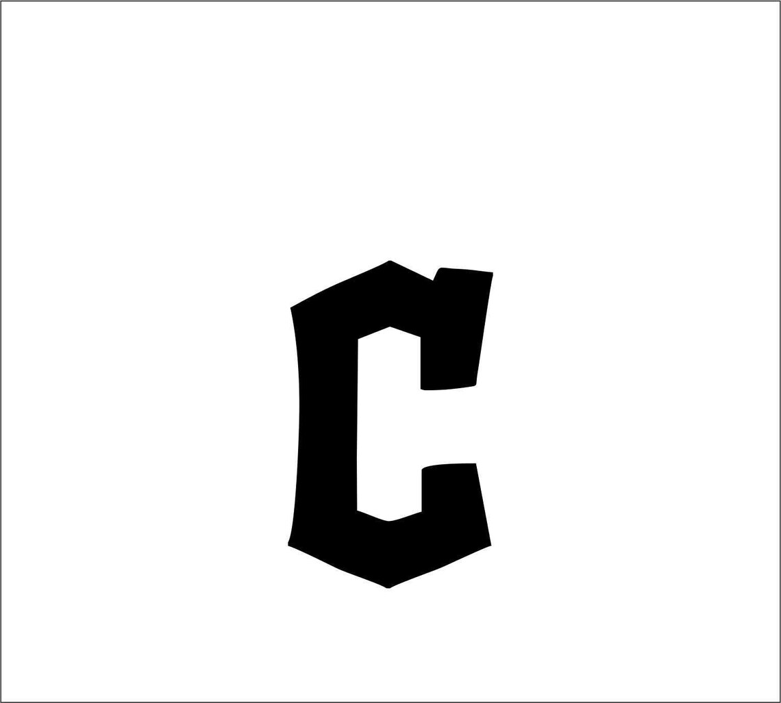 Cleveland Guardians "c" Vinyl Decal Sticker - Etsy