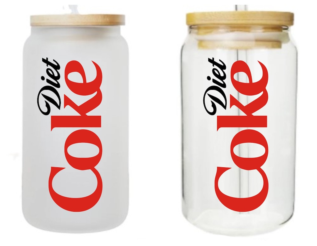 Diet Coke Pop Drink Inspired Design, Diet Coke Libby Glass Tumbler ...