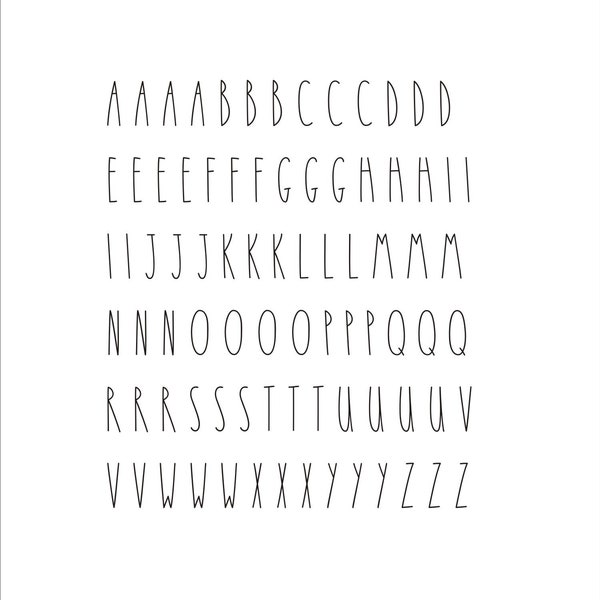 Rae Dunn Font - Etsy