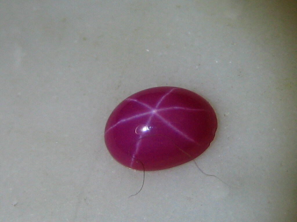 1 Carat Oval Pink Star Sapphire - Loose Stone - Etsy