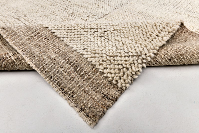 Soft Brown Beige Abstract Area Rug Beige Living Room Bedroom Mat Long ...