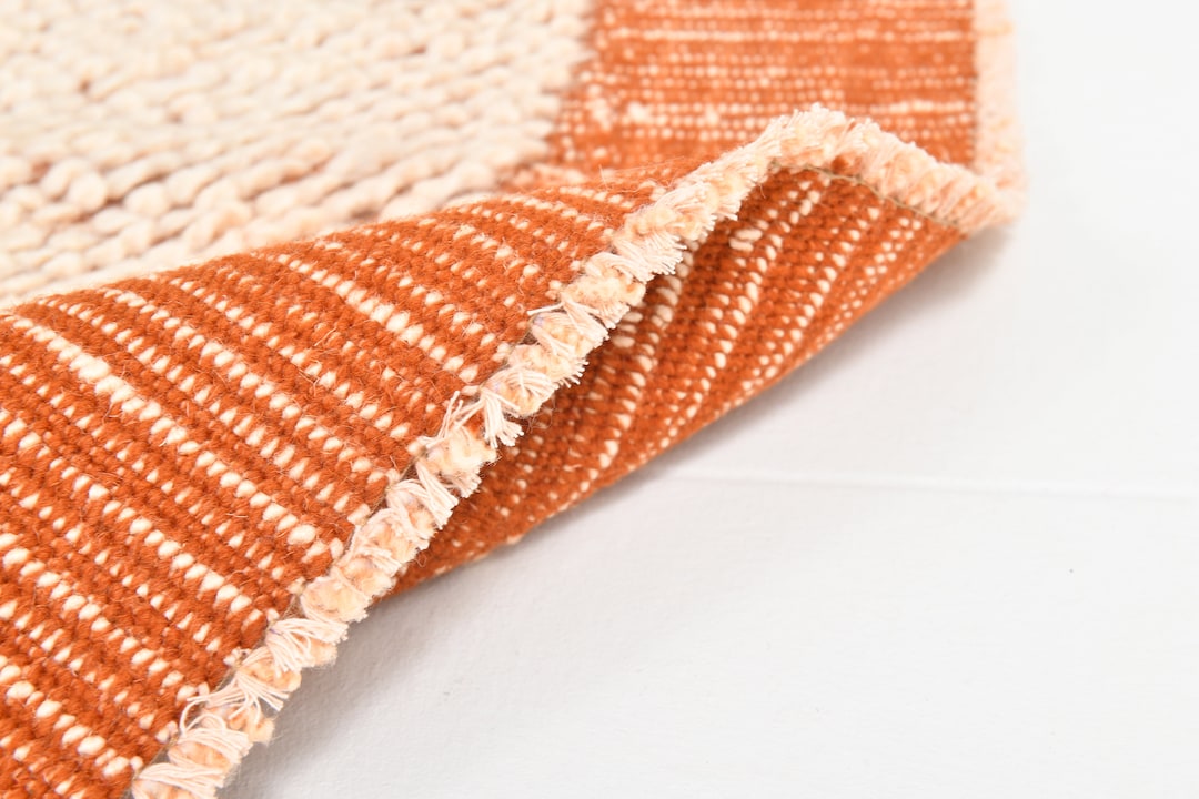 Terracotta & Brunt Orange Klim Rug, Oversize Kilim Rug, Extra Large ...