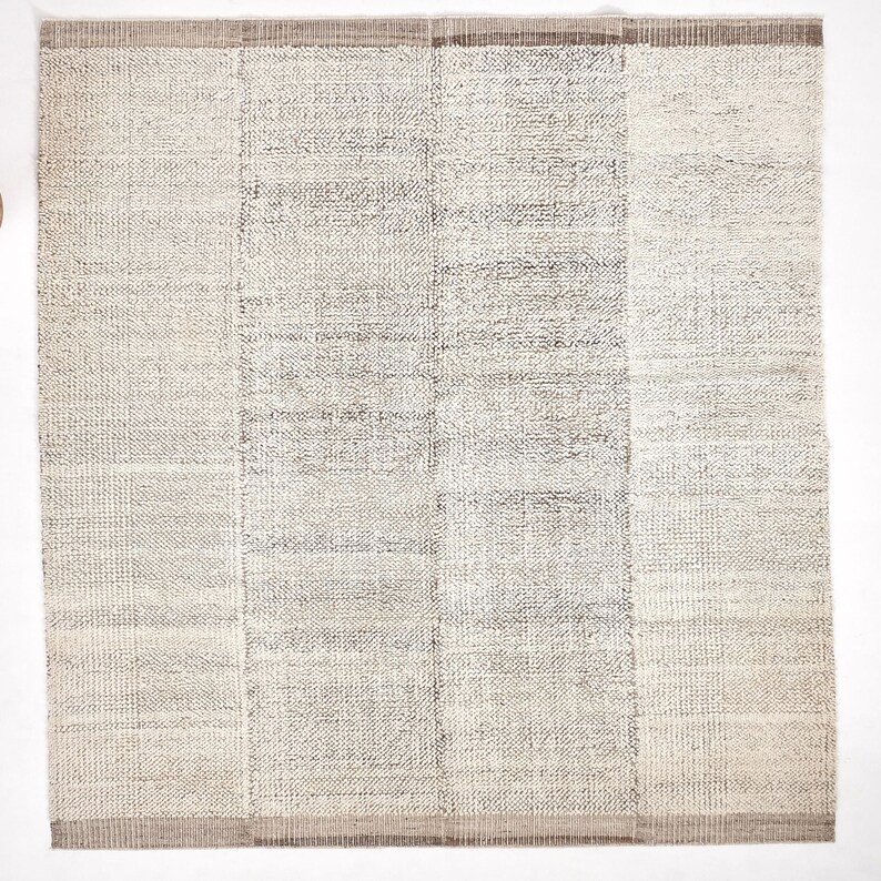 10x10 Area Rug - 10x10 Square Kilim - 10x10 Oversize Square Jute Kilim ...
