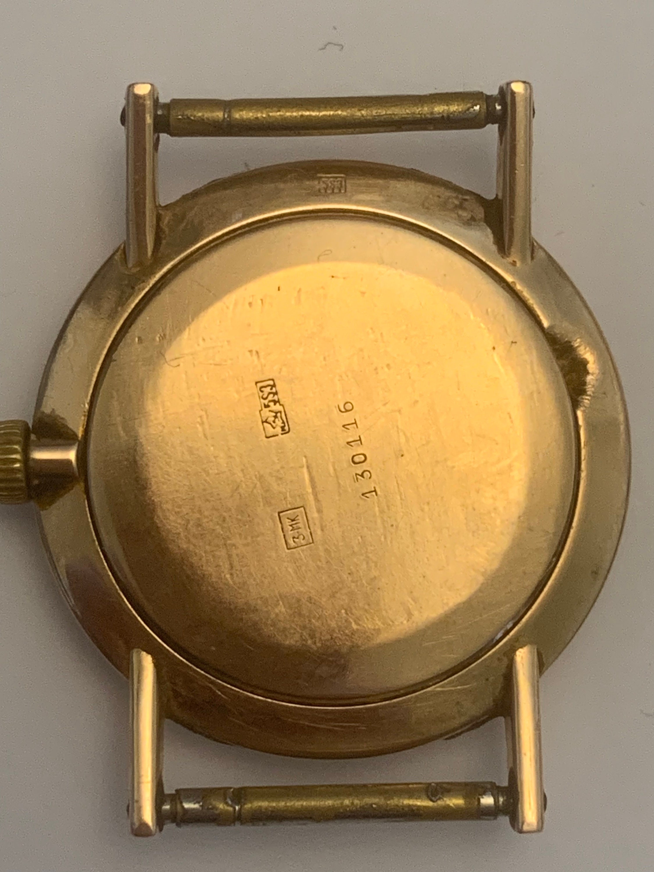 Raketa Soviet Solid Gold Watch 583 1970s - Etsy Canada