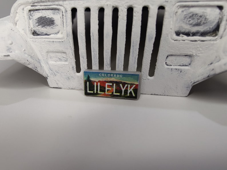 Custom RC License Plates - Etsy