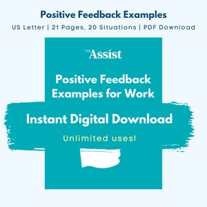 Positive Feedback Examples for Work | Employee Engagement, Employee ...