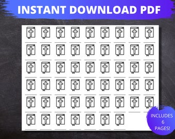 Bible Memory Verse Chart Printable Bible Memory Chart - Etsy