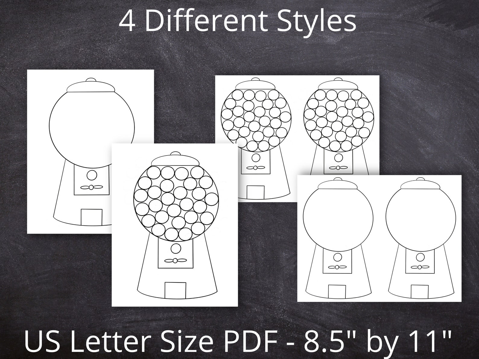 Buy Reward Chart Gumball Machine Printable Gumball Machine Reward Chart ...