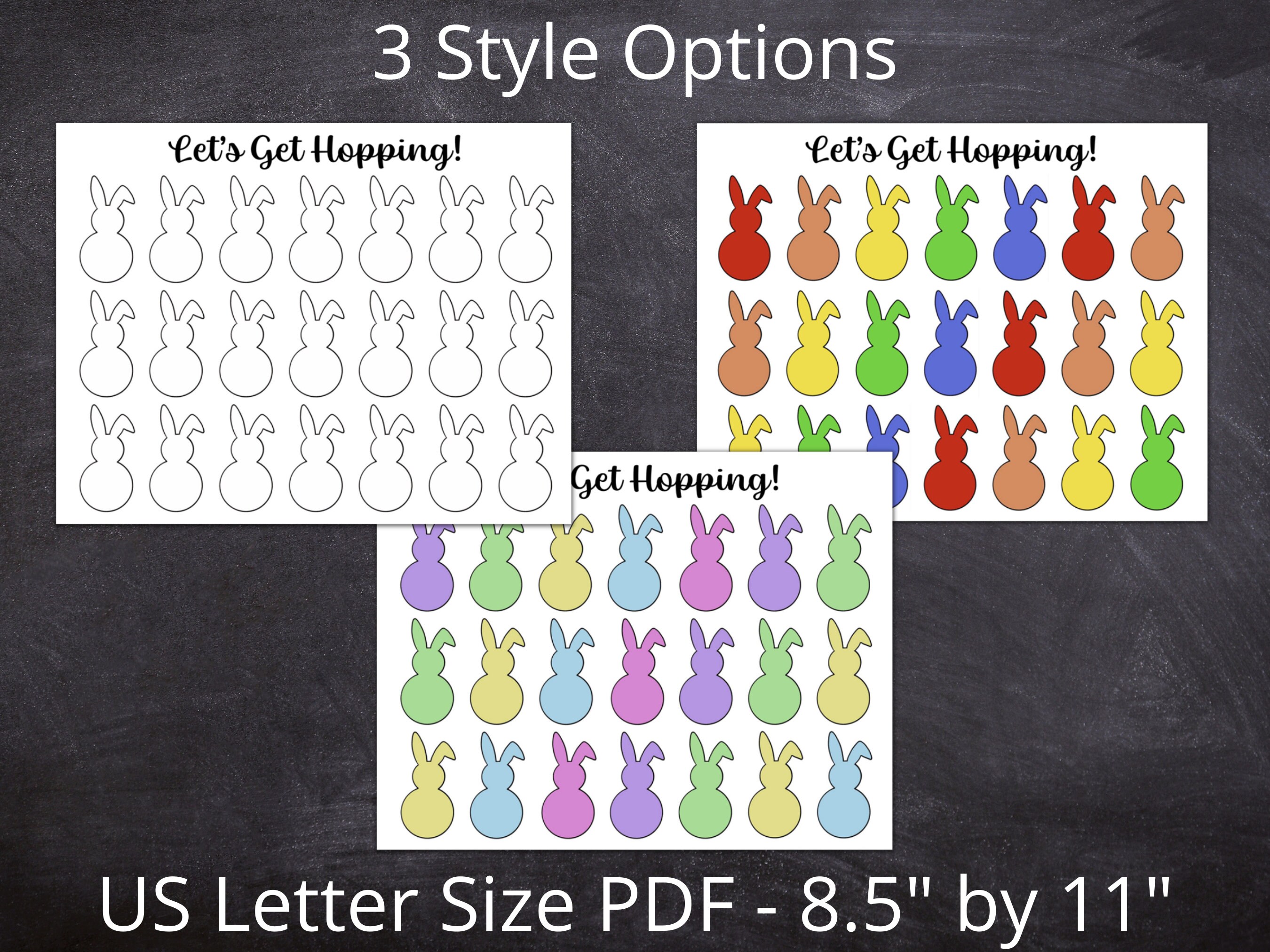 Bunny Tail Reward Chart | Printable Bunny Reward Chart | Kids Habit ...