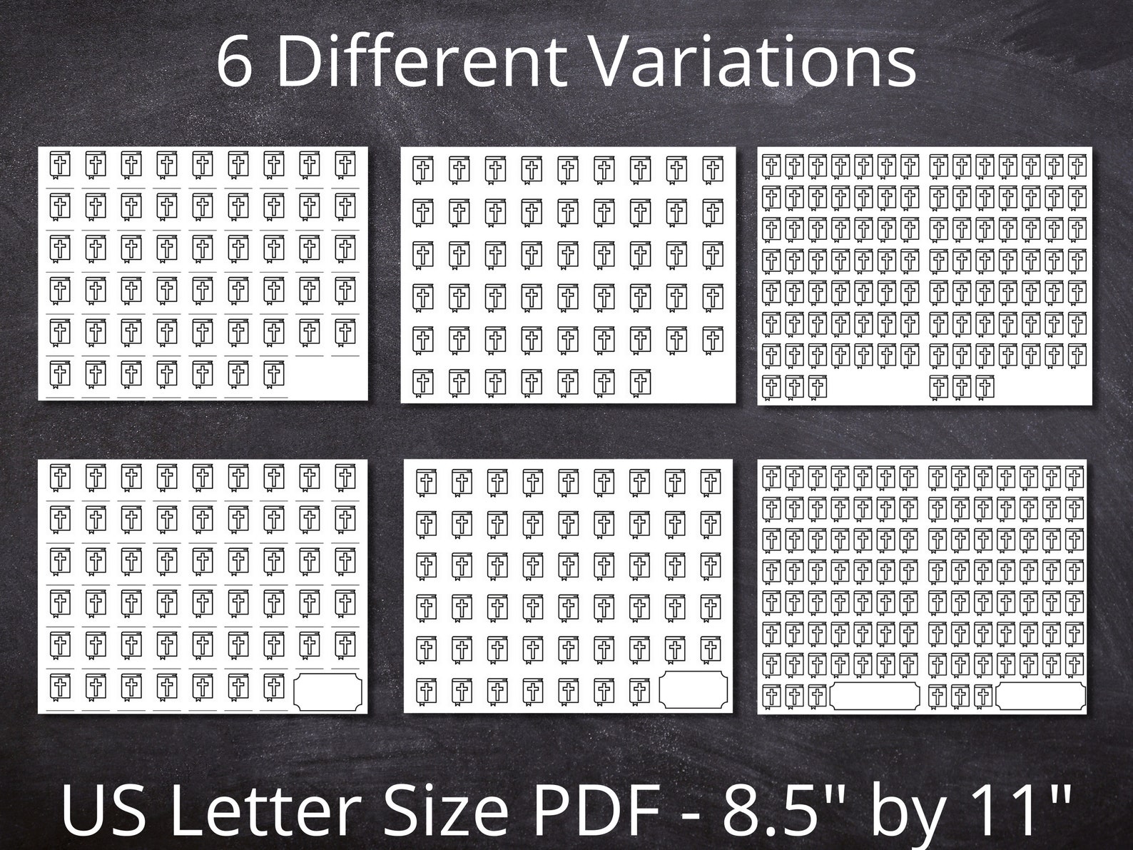 Yearly Bible Memory Verse Chart | Printable Bible Memory Chart - Etsy