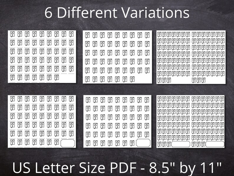 Yearly Bible Memory Verse Chart | Printable Bible Memory Chart - Etsy