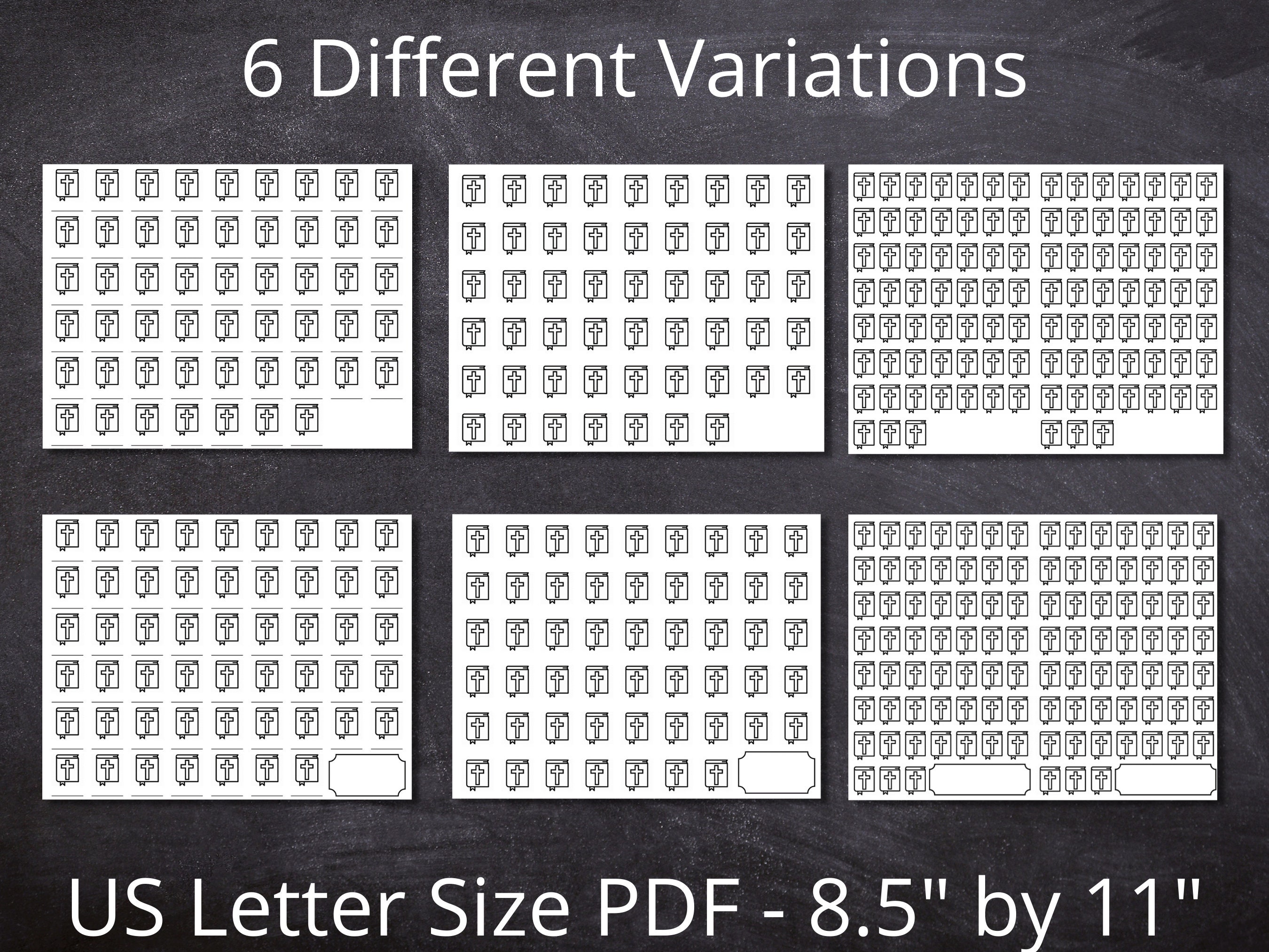 Yearly Bible Memory Verse Chart | Printable Bible Memory Chart - Etsy