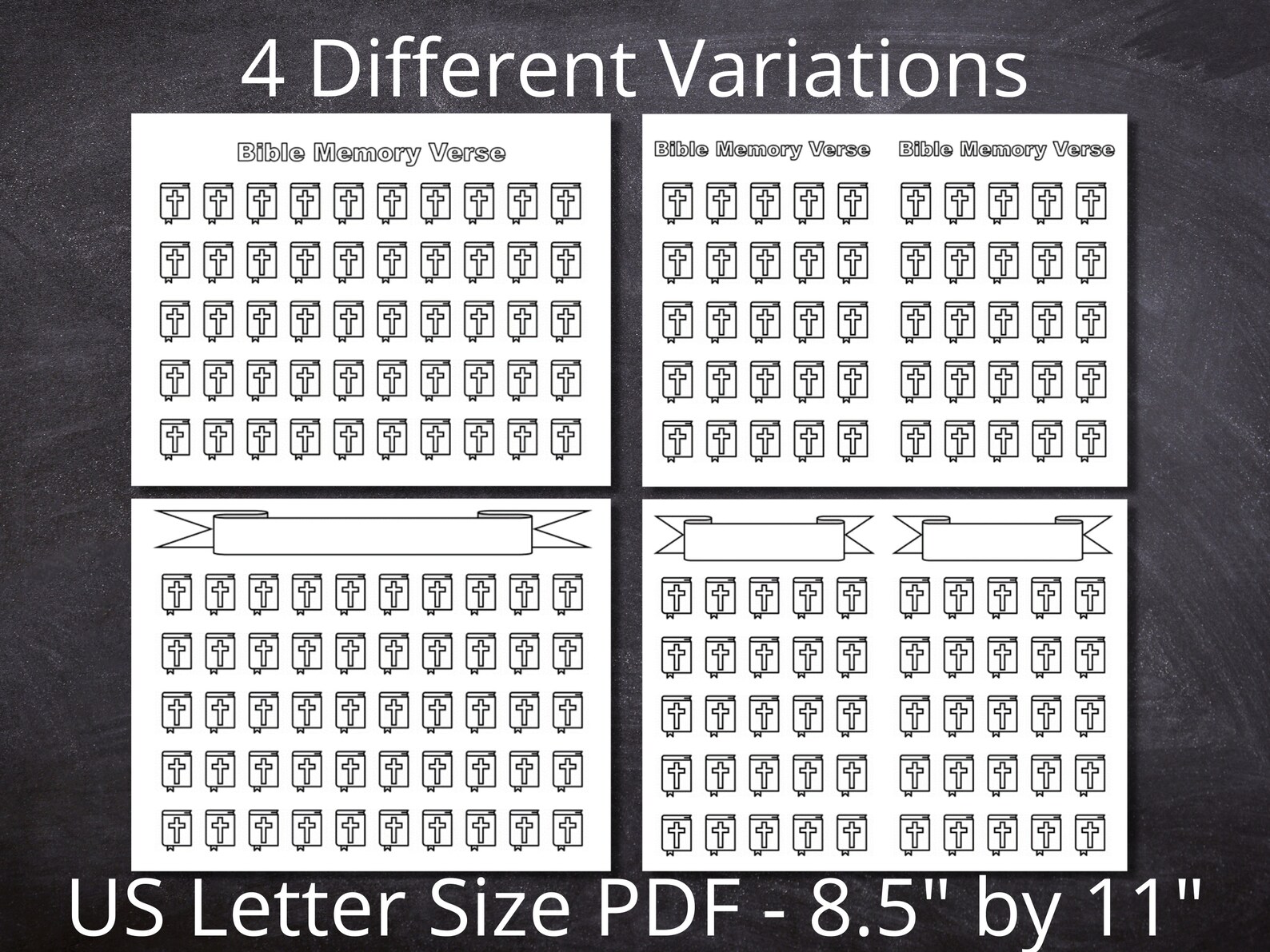 Bible Memory Verse Chart | Printable Bible Memory Chart - Etsy Canada