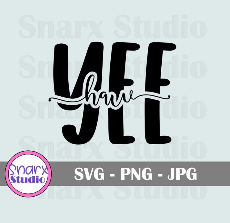 Yee Haw Digital SVG, Files for Silhouette, Country Music SVG, Cowboy - Etsy