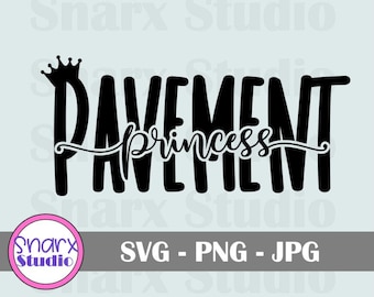 Pavement Princess Decal - Etsy